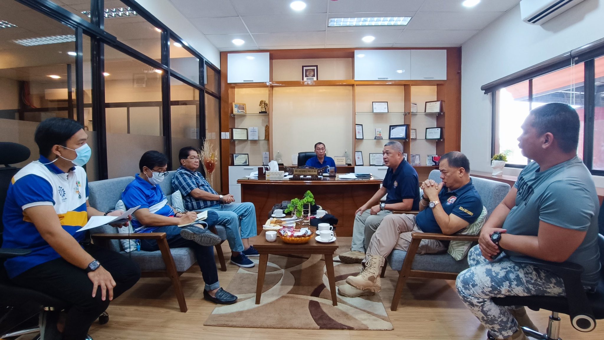 Coast Guard Officials Visit RTC-KPVTC Davao for CCAD Volunteer ...