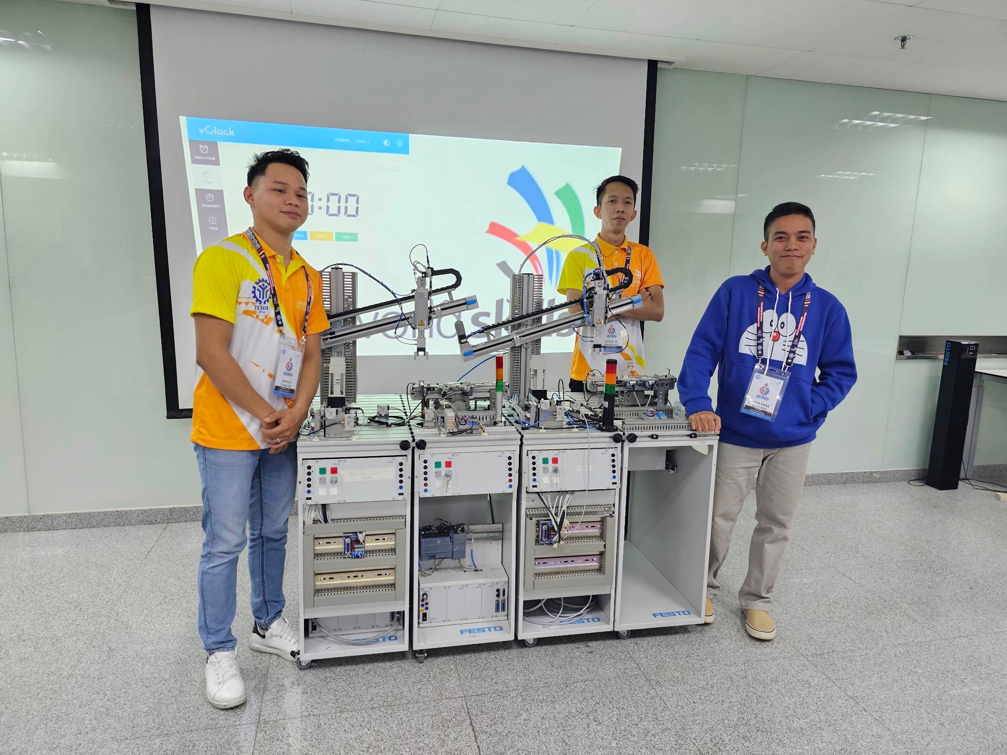 TESDA XI-RTC KorPhil Wins the Mechatronics Gold Medal at the 2023 ...