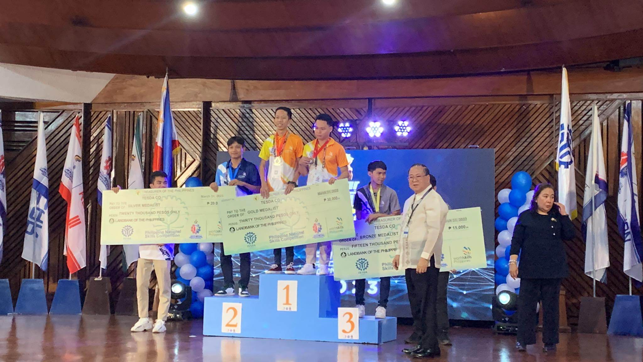 TESDA XI-RTC KorPhil Wins the Mechatronics Gold Medal at the 2023 ...