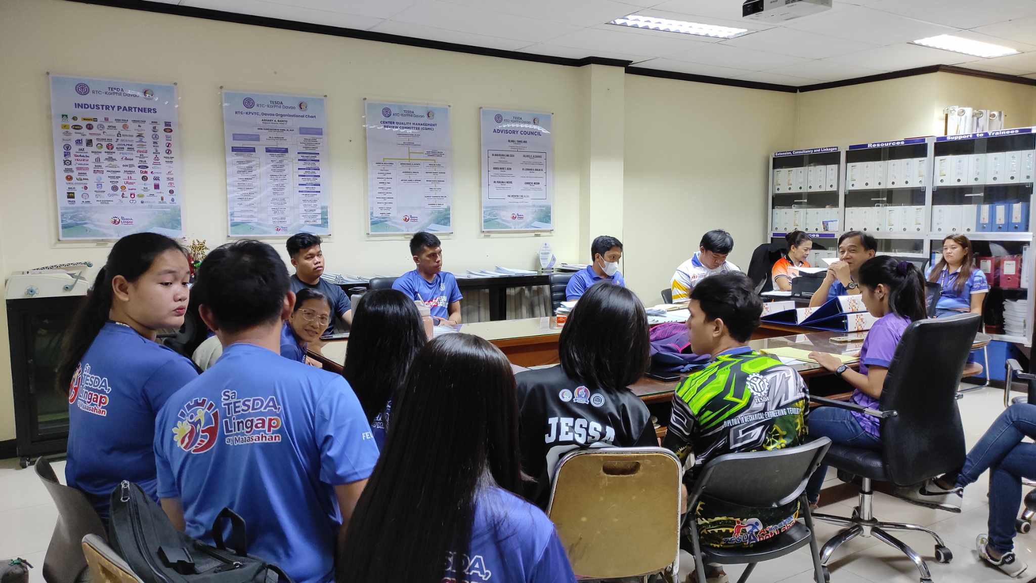 KorPhil Davao Student Council Meets with TESDA KorPhil Personnel for ...