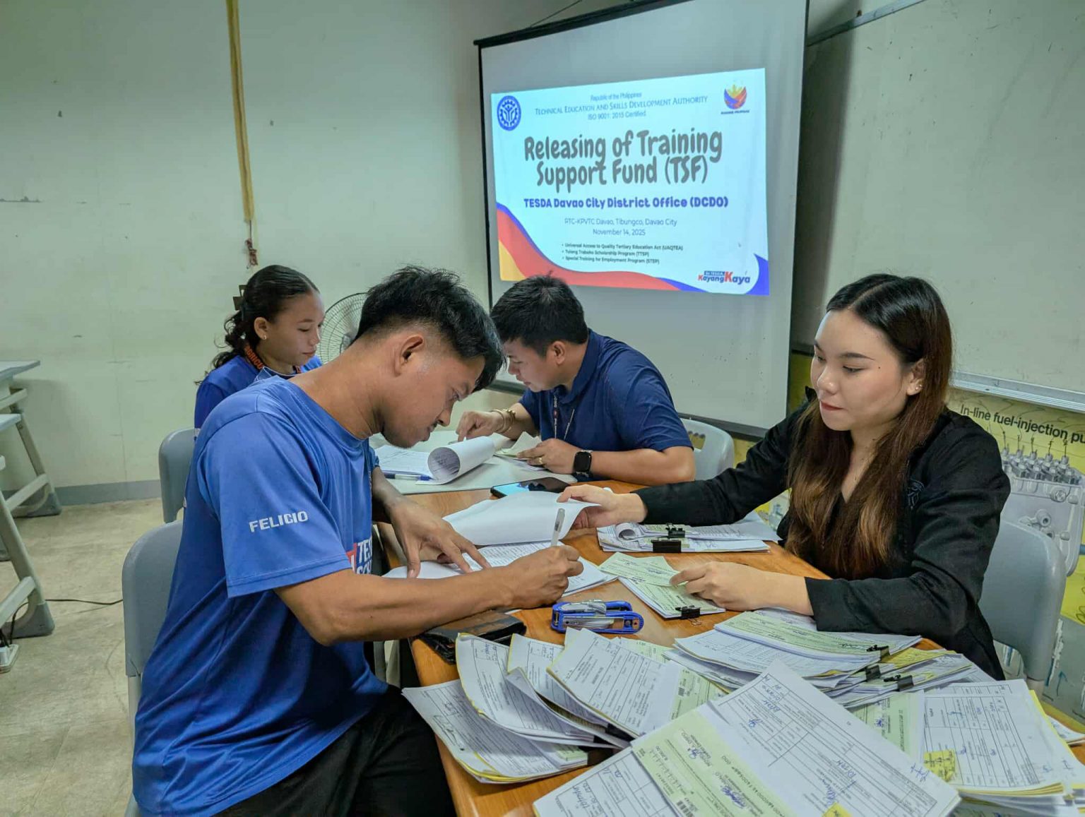 TESDA Davao City Distributes Training Support Fund to 582 Scholars of ...